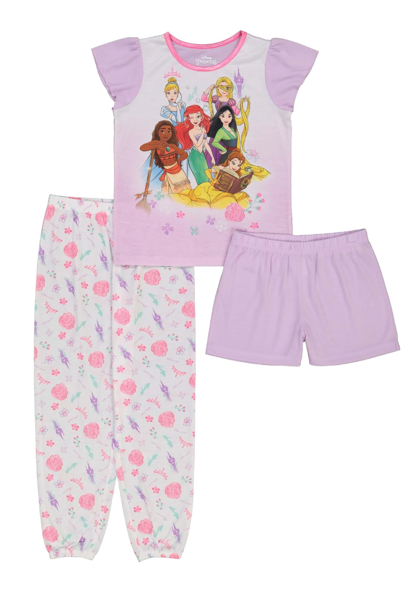 Disney Princess Girl Pajamas Set - Walmart Business Supplies