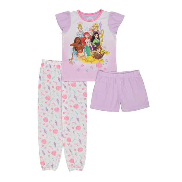 Disney Princess Girl Pajamas Set - Walmart Business Supplies
