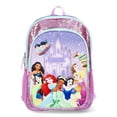 Disney Princess Girls 17" Light Up Backpack Multi-Color - Walmart.com