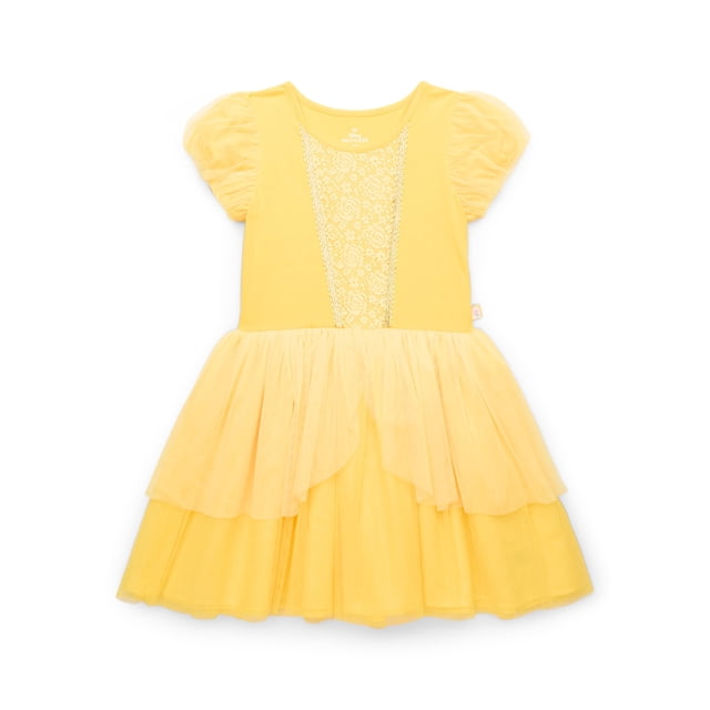 Disney Princess Girls Beauty and the Beast Belle Cosplay Dress, Sizes 4 ...