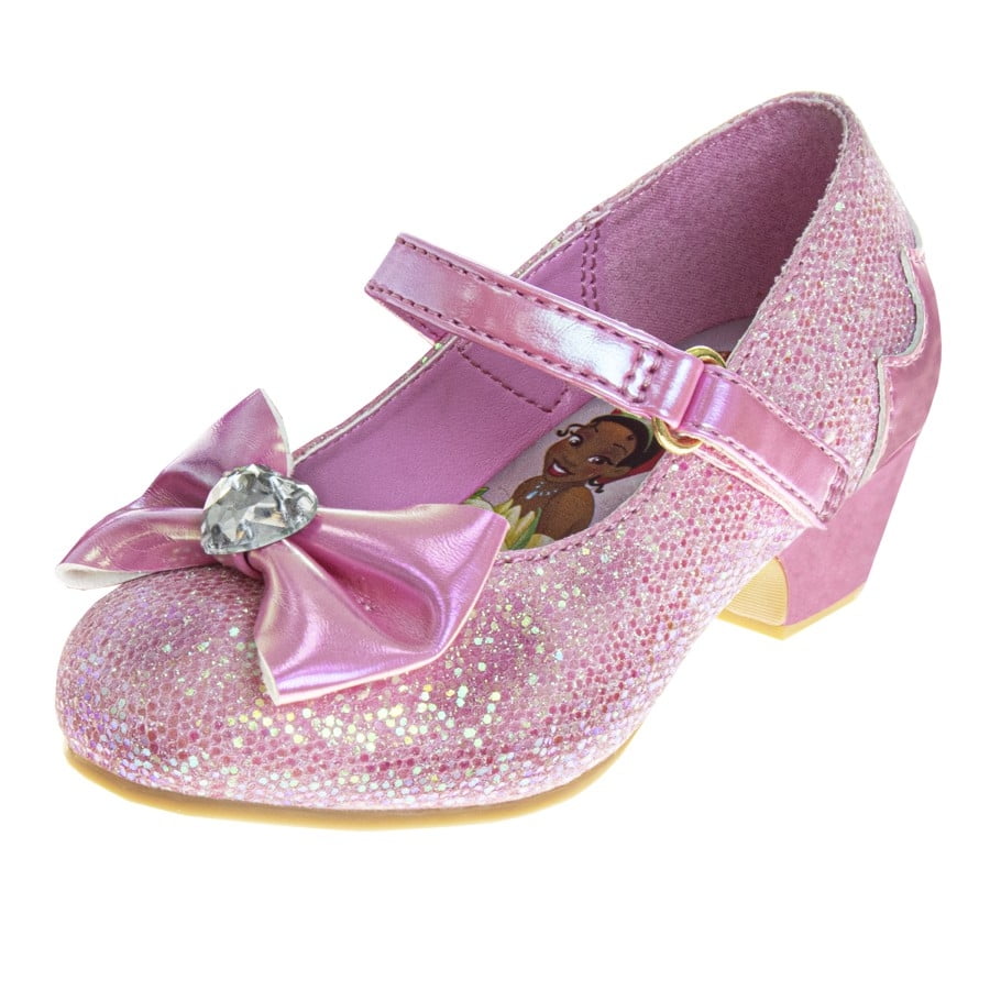 Disney Princess Girls' Low Heel Dress Shoes. (Toddler/Little Kids ...
