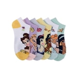 Disney Princess Girls No-Show Socks, 6-pack, Sizes S-L - Walmart.com
