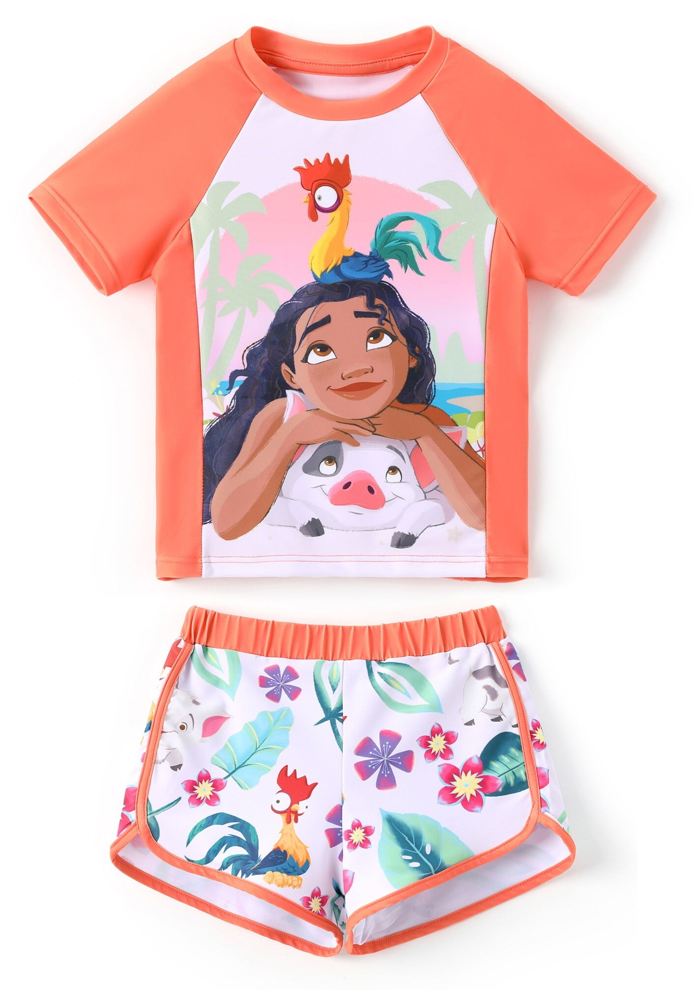 Customer reviews for Disney Princess Girls Swimsuits Moana Graphic Swim ...