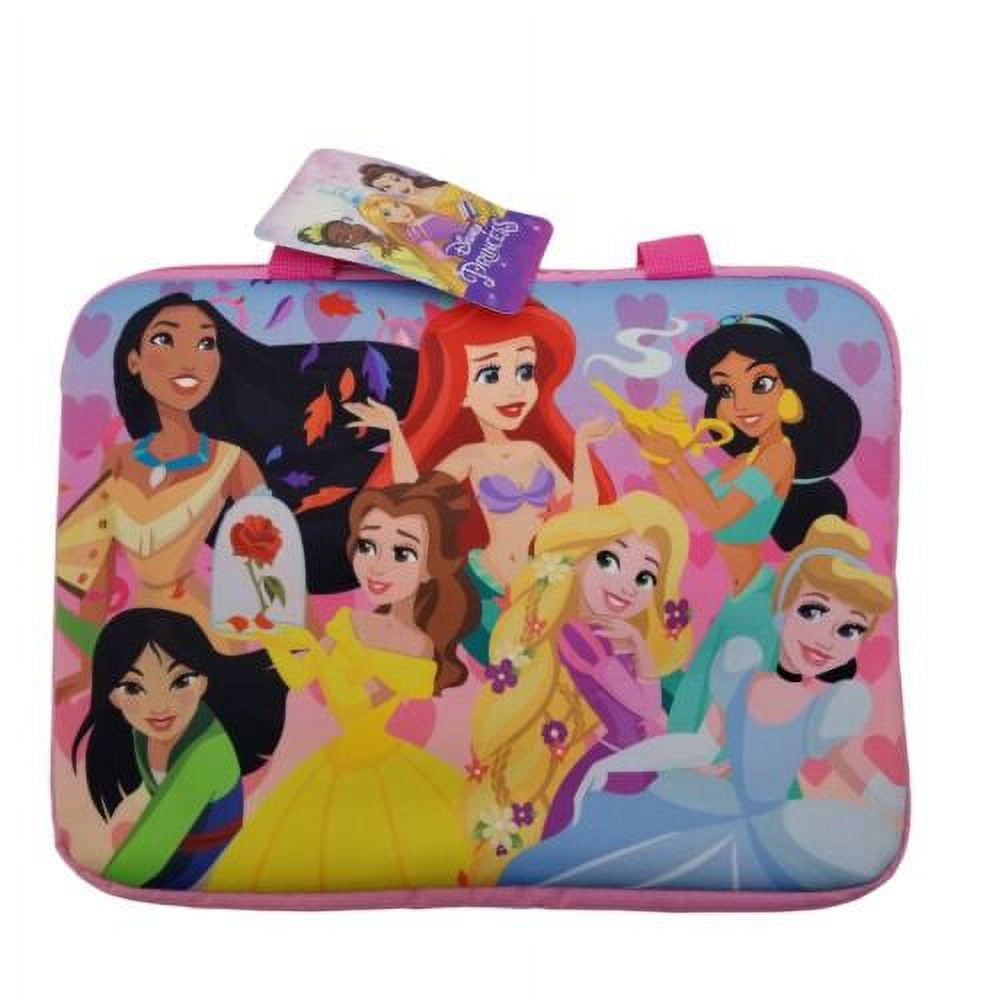 Disney Princess Girls Tech Laptop Tablet Pink Carrying Case 13" Zip ...