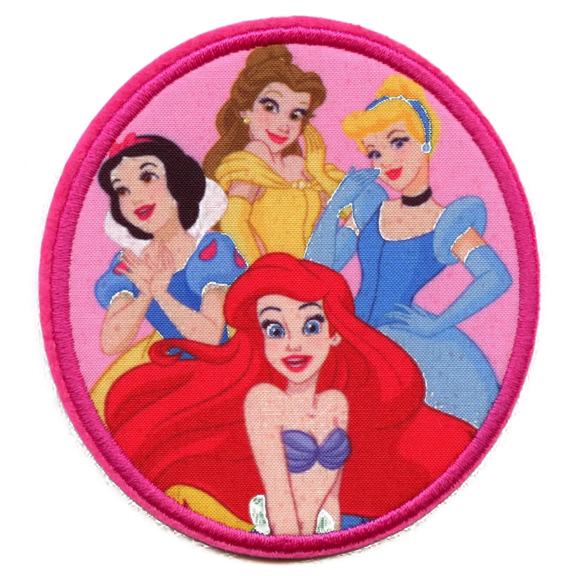 Disney Princess Group Patch Kids Movies Embroidered Iron on - Walmart.com