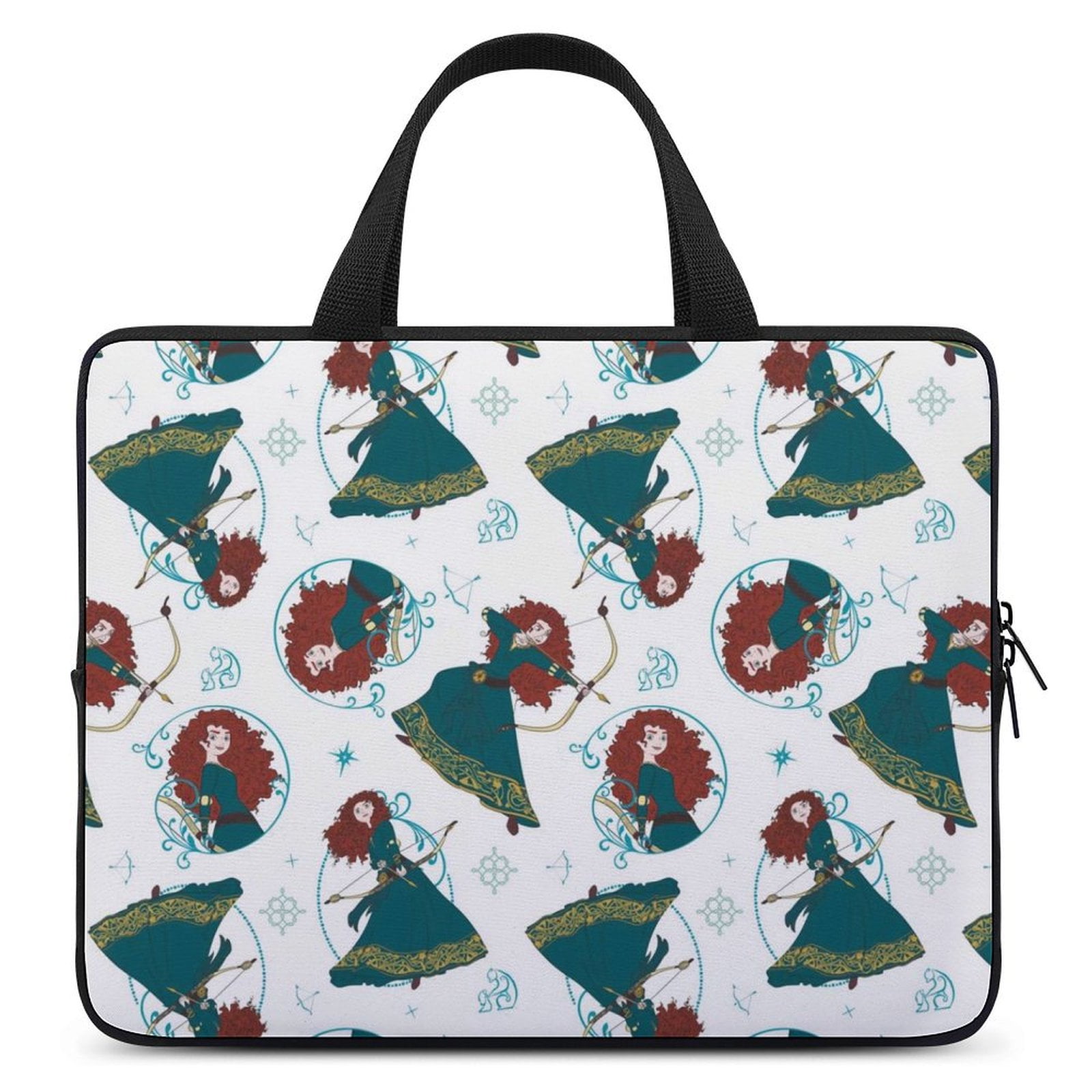 Disney-Princess Heart Strong Merida Laptop Bag for Women Men 17 Inch ...