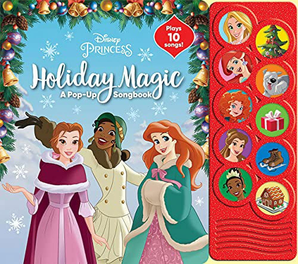 Disney Princess: Holiday Magic a Pop-Up Songbook: A Pop-Up Song Book ...