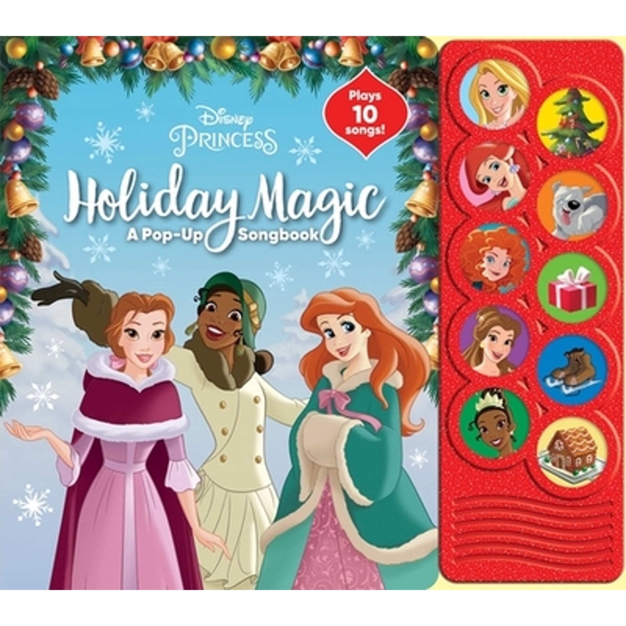 Pre-Owned Disney Princess: Holiday Magic a Pop-Up Songbook: A Pop-Up ...