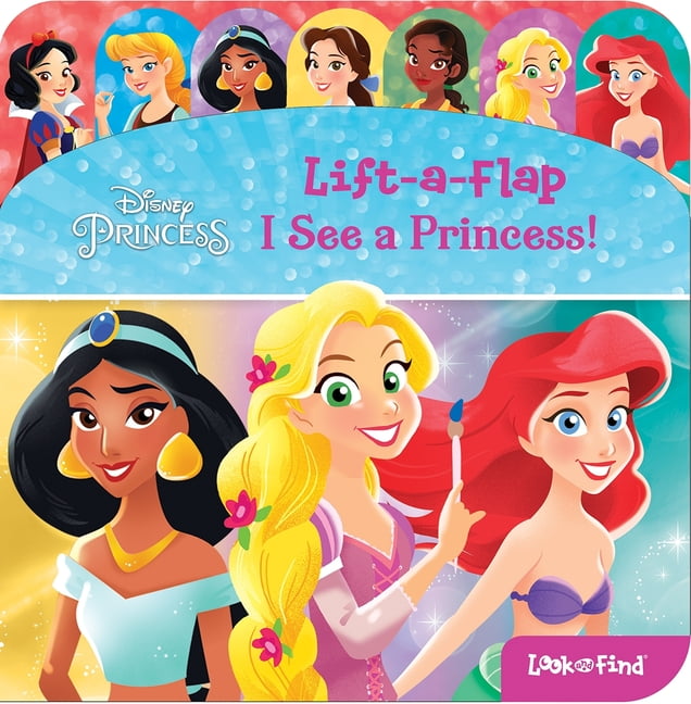 Disney Princess: I See a Princess! Lift-A-Flap Look and Find, (Board ...