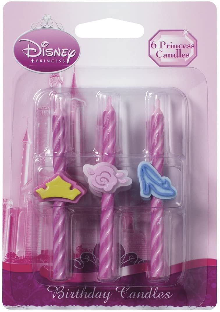 Disney Princess Cake Candles (6ct) - Walmart Business Supplies