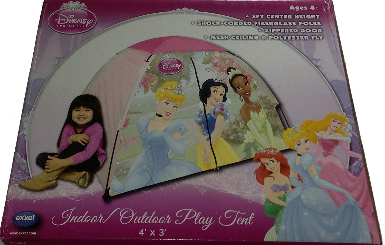 Disney Princess Indoor/Outdoor Play Tent - Walmart.com