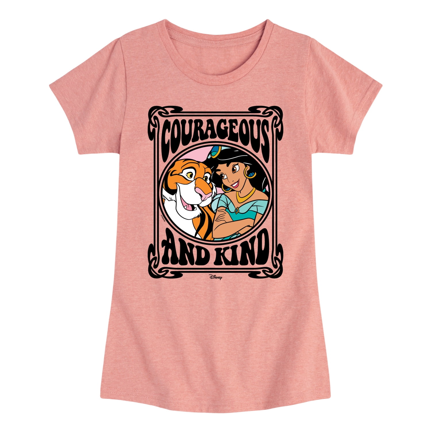 Disney Princess - Jasmine Rajah Courageous and Kind - Girls Fitted ...