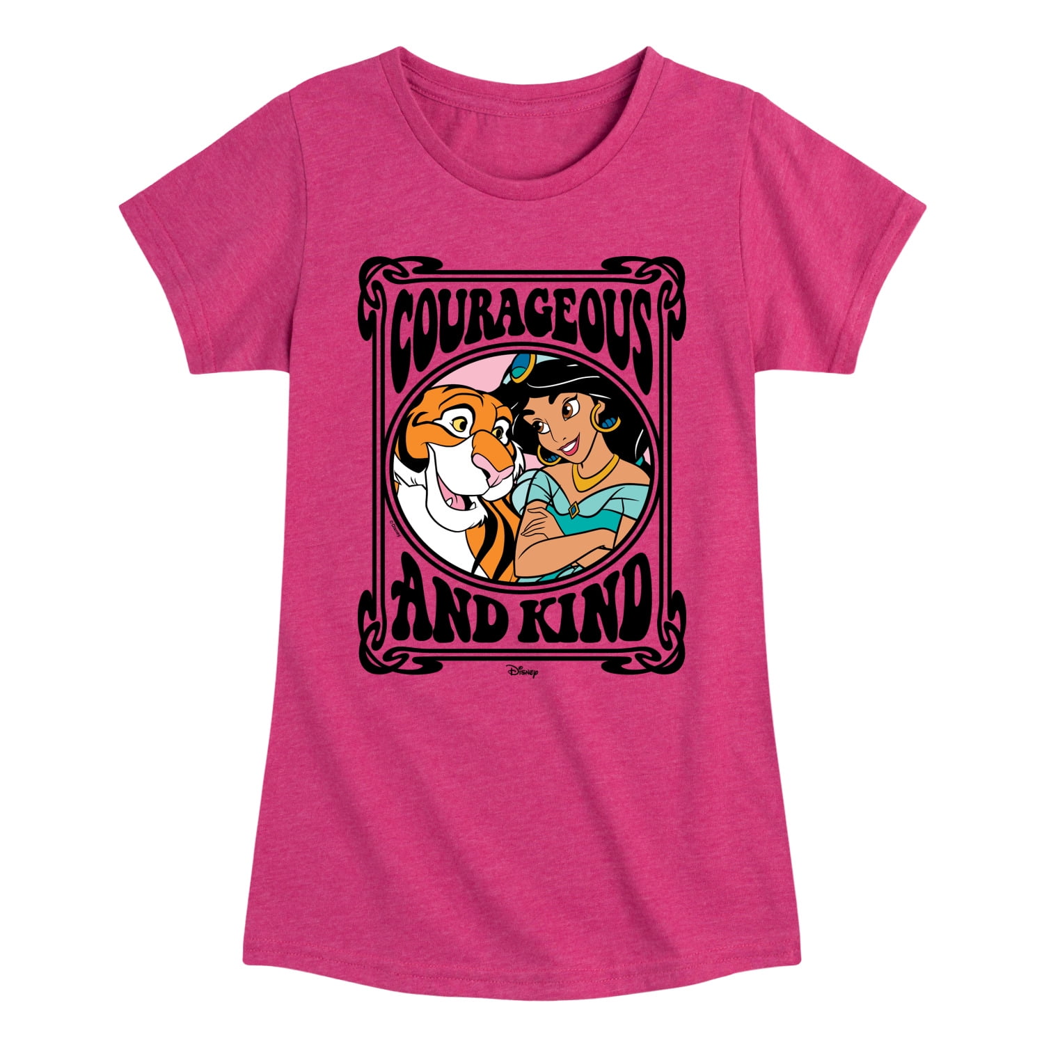 Disney Princess - Jasmine Rajah Courageous and Kind - Girls Fitted ...