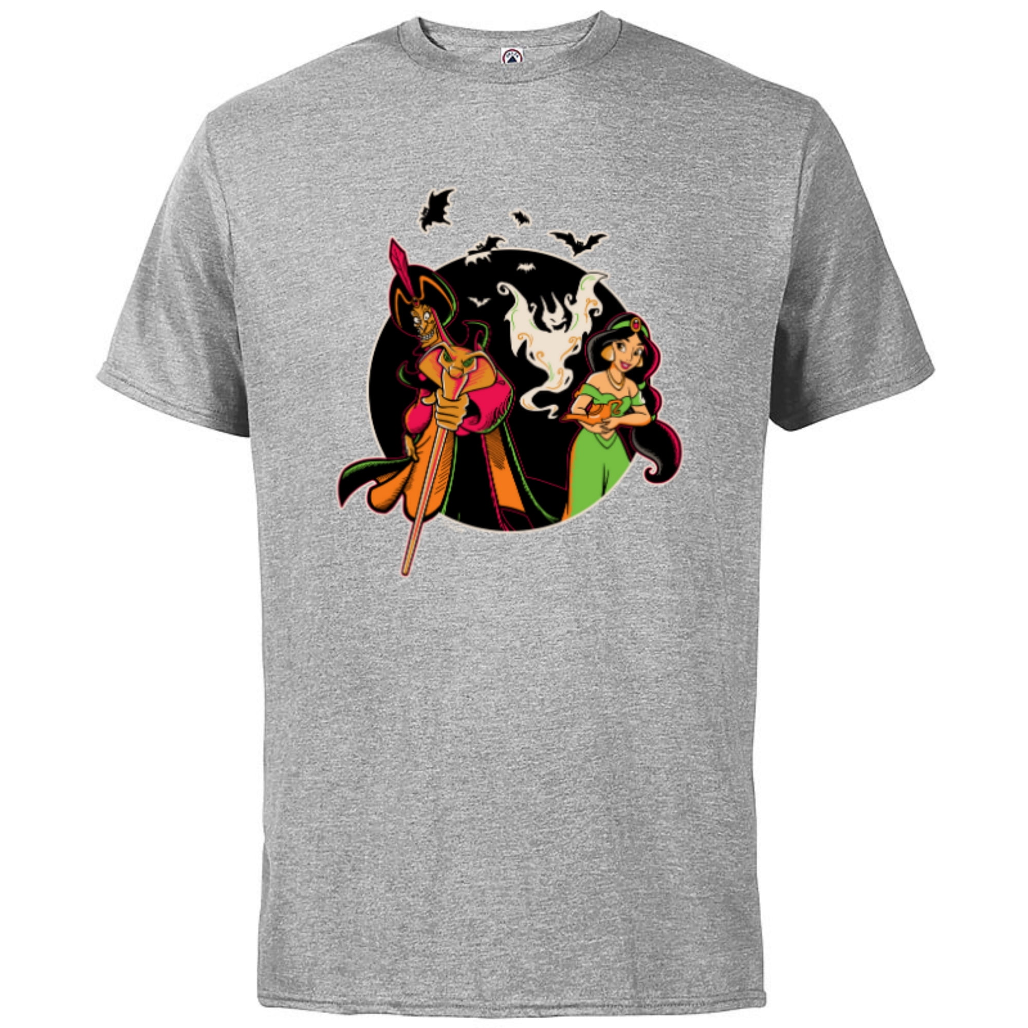 Disney Princess Jasmine and Jafar Aladdin Halloween Bats - Short Sleeve ...