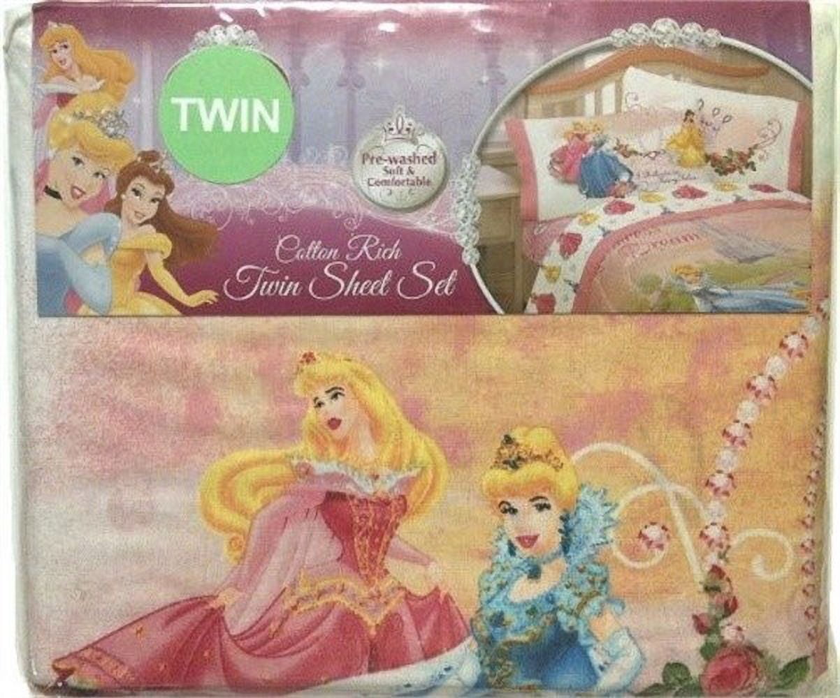 Disney Princess Jeweled Fantasy Twin Sheet Set - Walmart.com