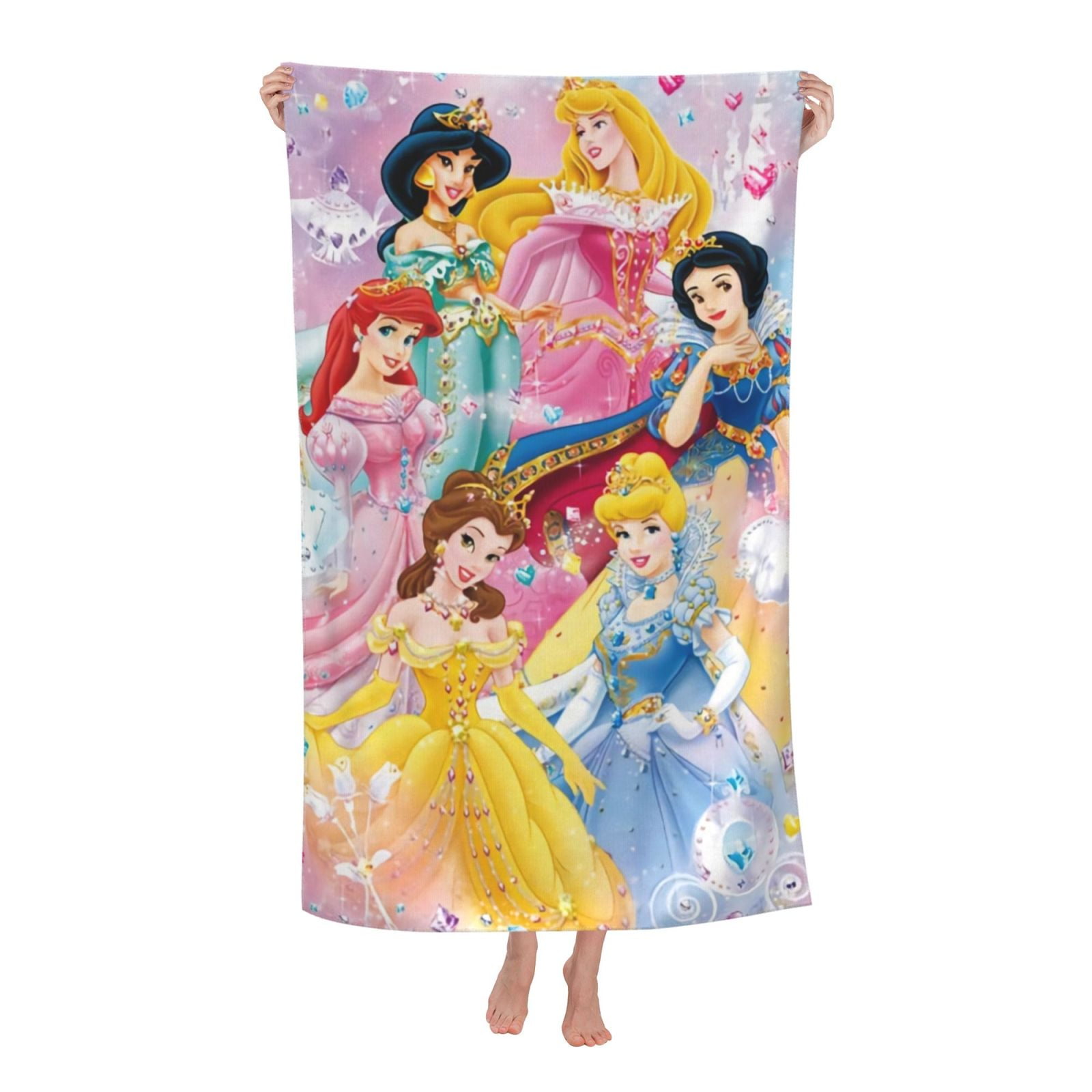 Disney&Princess Jewels Bath Towels,Disney&Princess Jewels Beach Towel ...