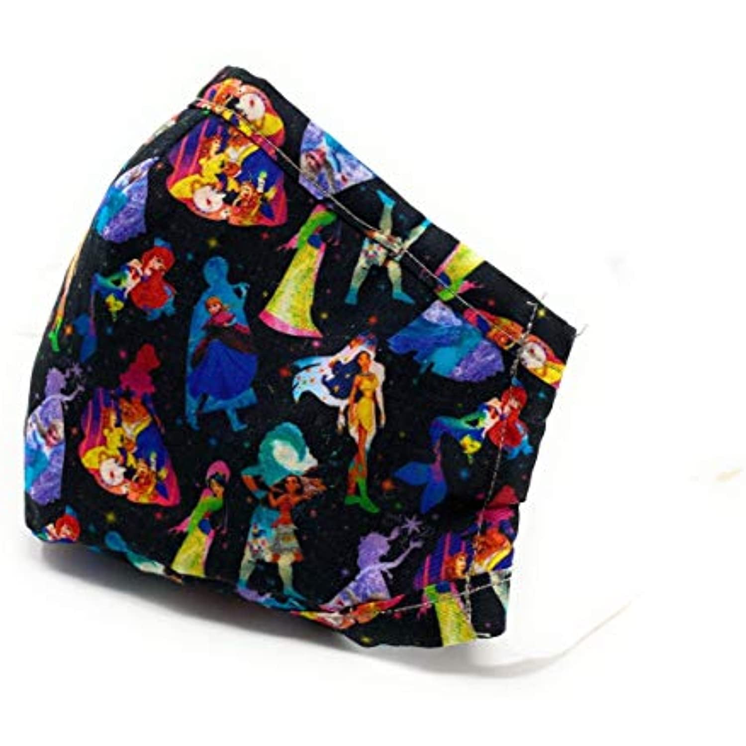 Disney Princess KID Face Mask - Black - Nose Clip - Walmart.com