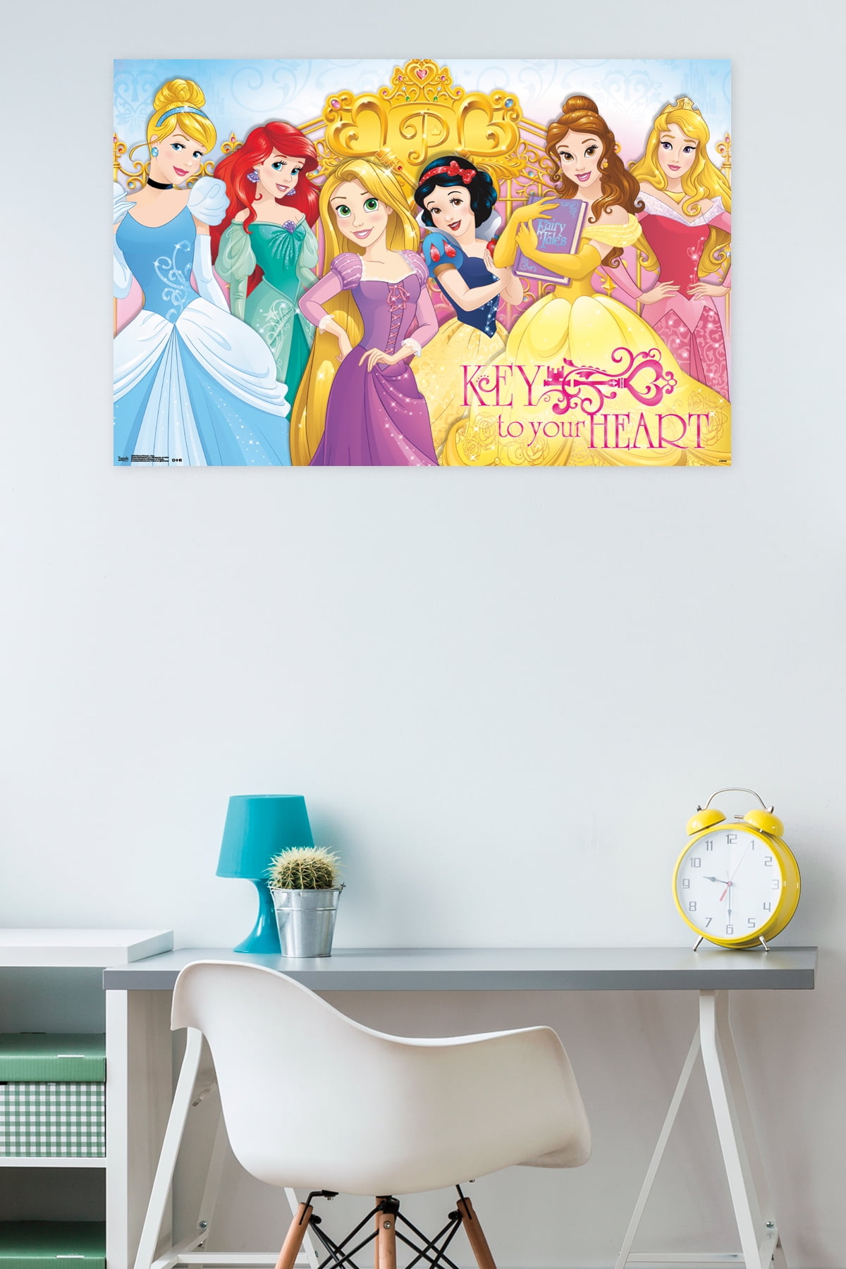 Disney Princess - Keys Wall Poster, 22.375" x 34" - Walmart.com