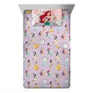 Disney Princess Kids Comforter Set, 2-Piece, Twin/Full, Reversible ...