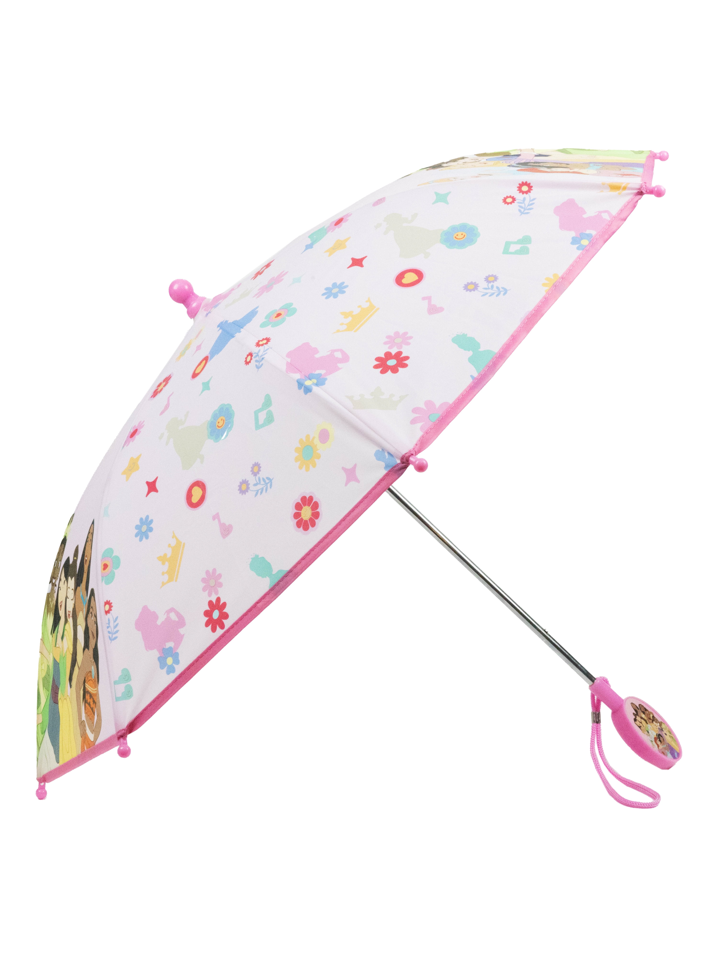 Disney Princess Kids Umbrella, Pink - Walmart.com