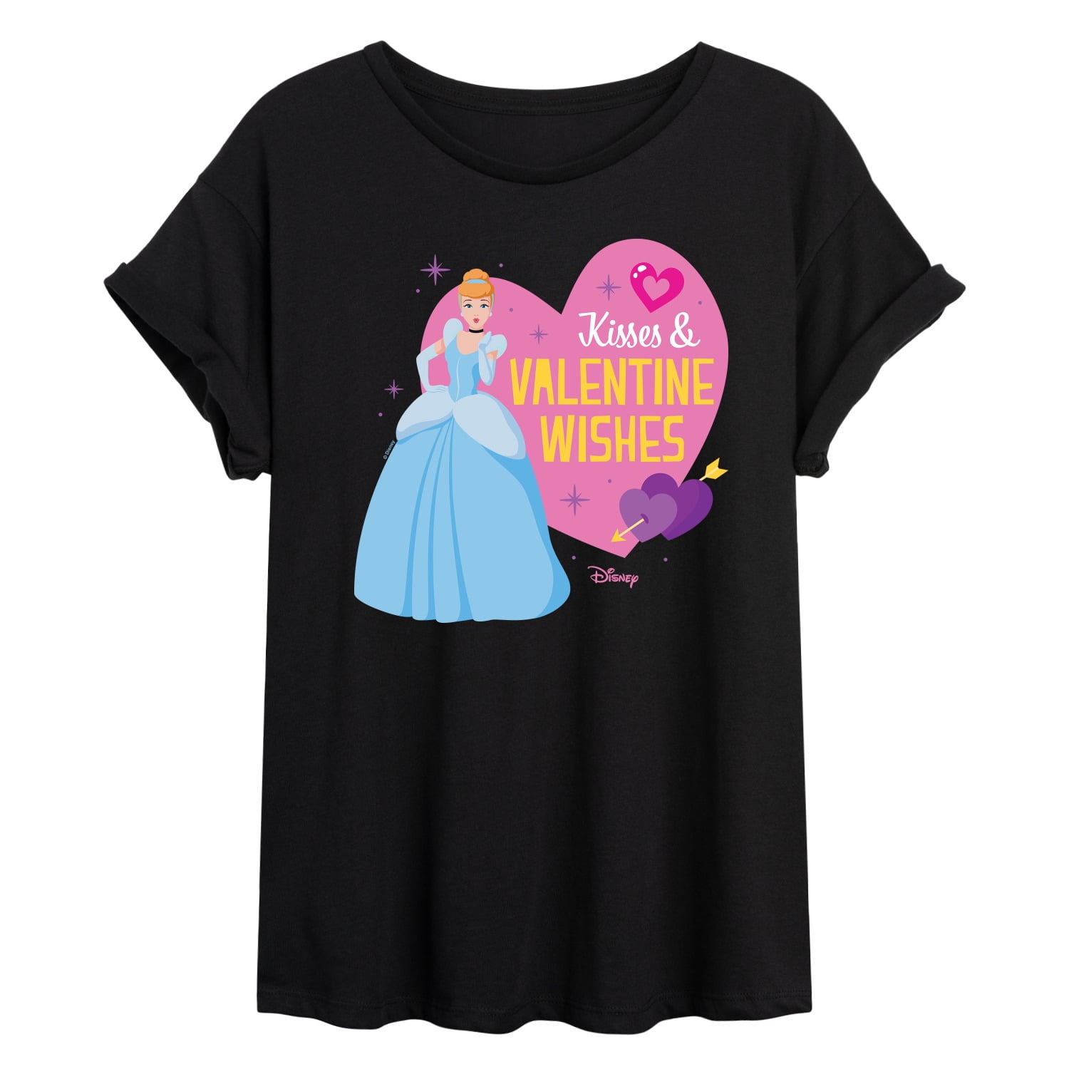 Disney Princess - Kisses and Valentine Wishes - Juniors Oversized ...