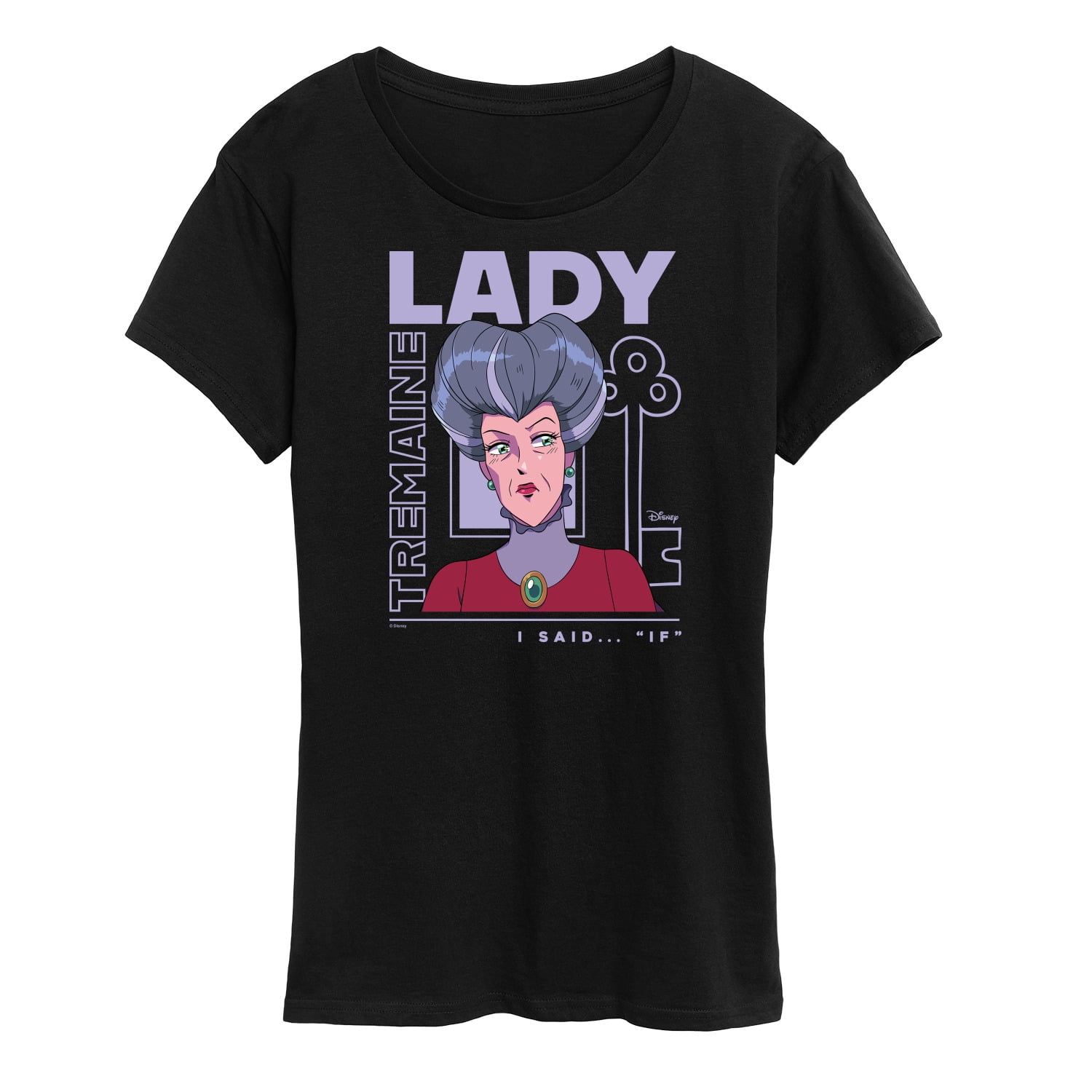 Disney Princess - Lady Tremaine - Women's Short Sleeve Graphic T-Shirt ...