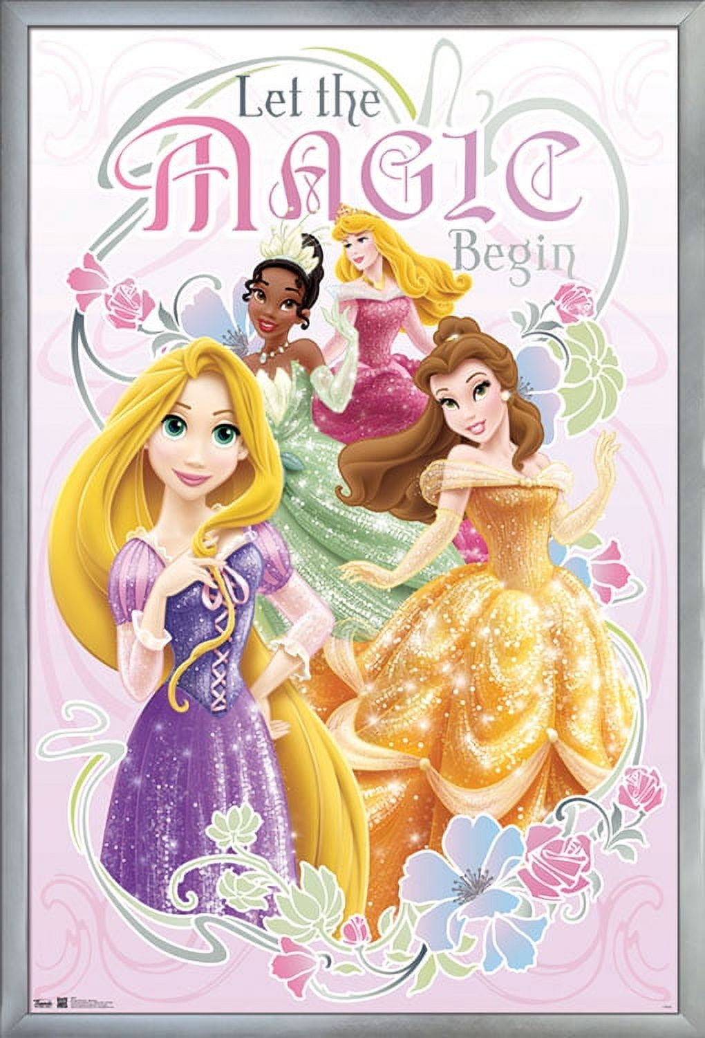 Disney Princess - Let the Magic Begin Wall Poster, 22.375" x 34 ...