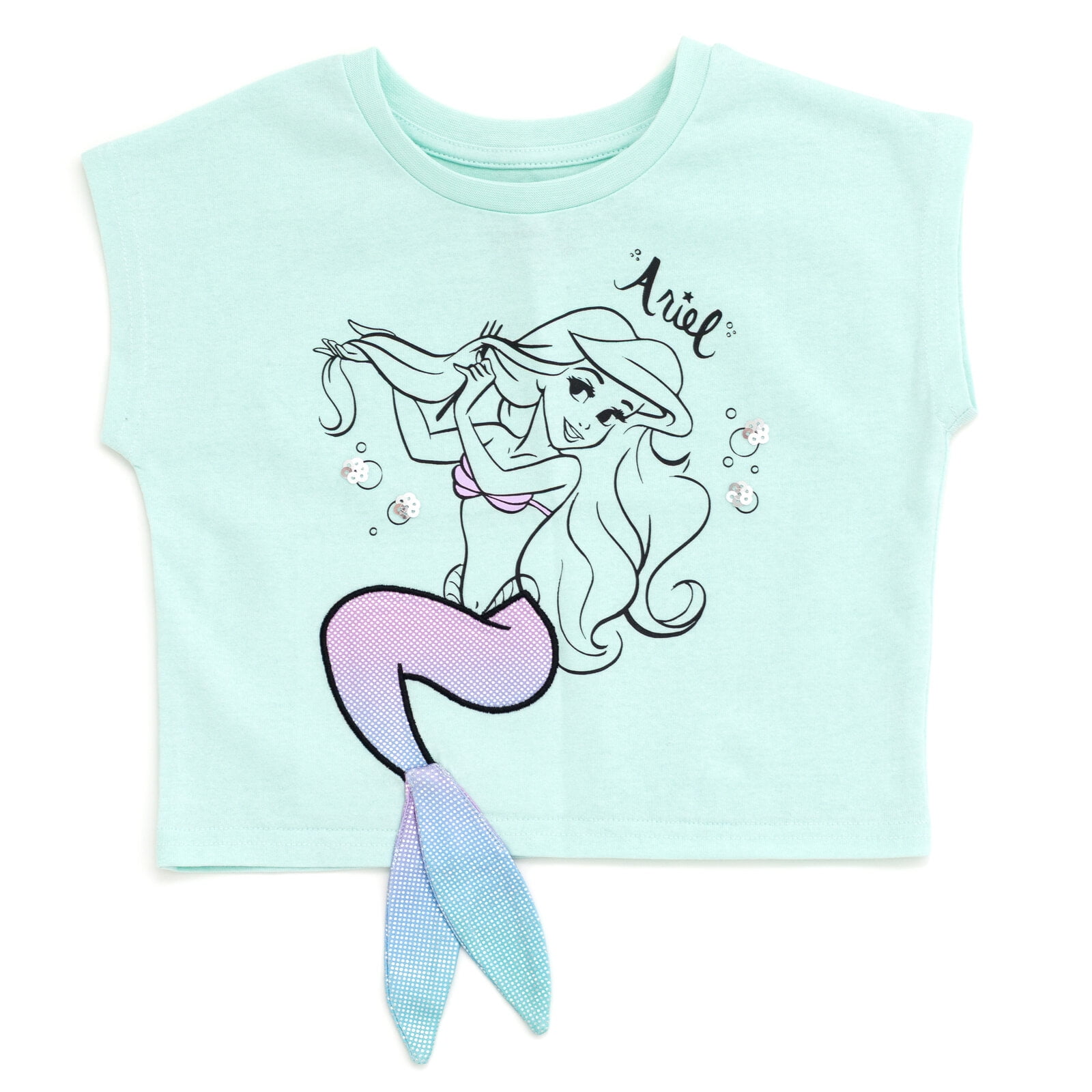 Disney Princess Little Mermaid Ariel T-Shirt Toddler to Big Kid ...