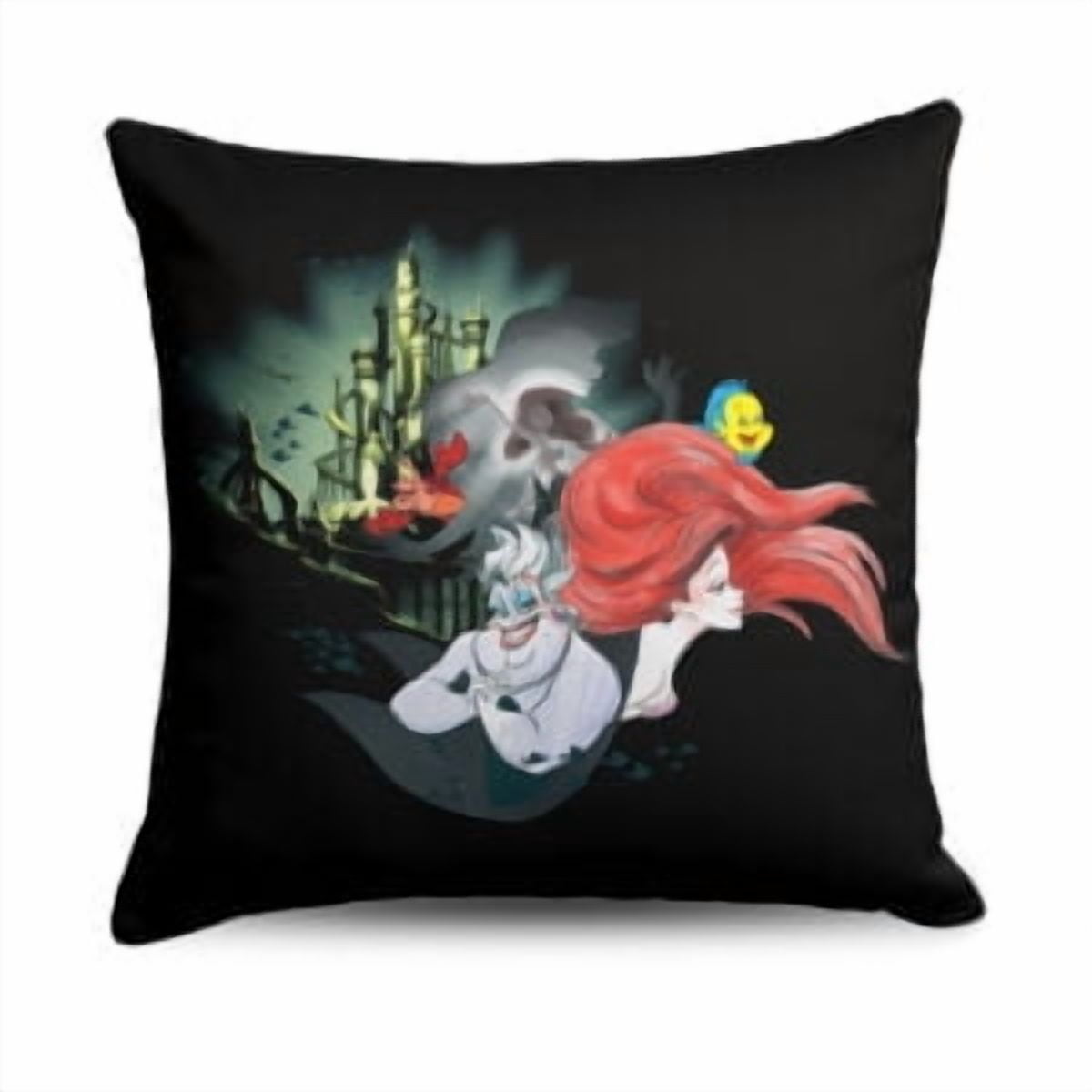 Disney Princess Little Mermaid Classic Ariel's Quest Throw Pillow, 18 x ...