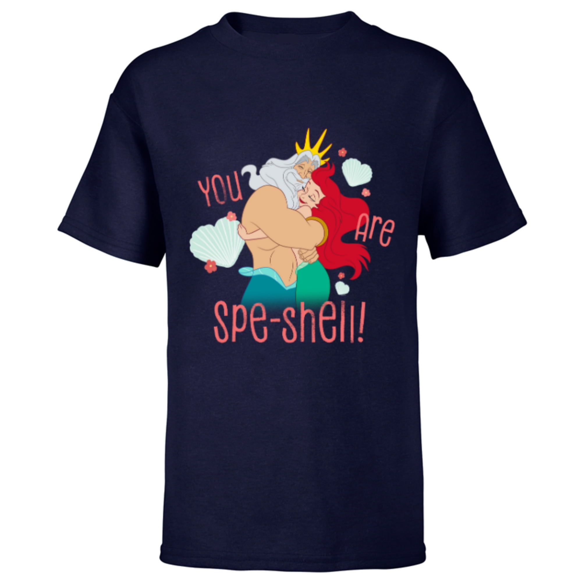 Disney Princess Little Mermaid Dad Daughter You Are SpeShell - Short ...