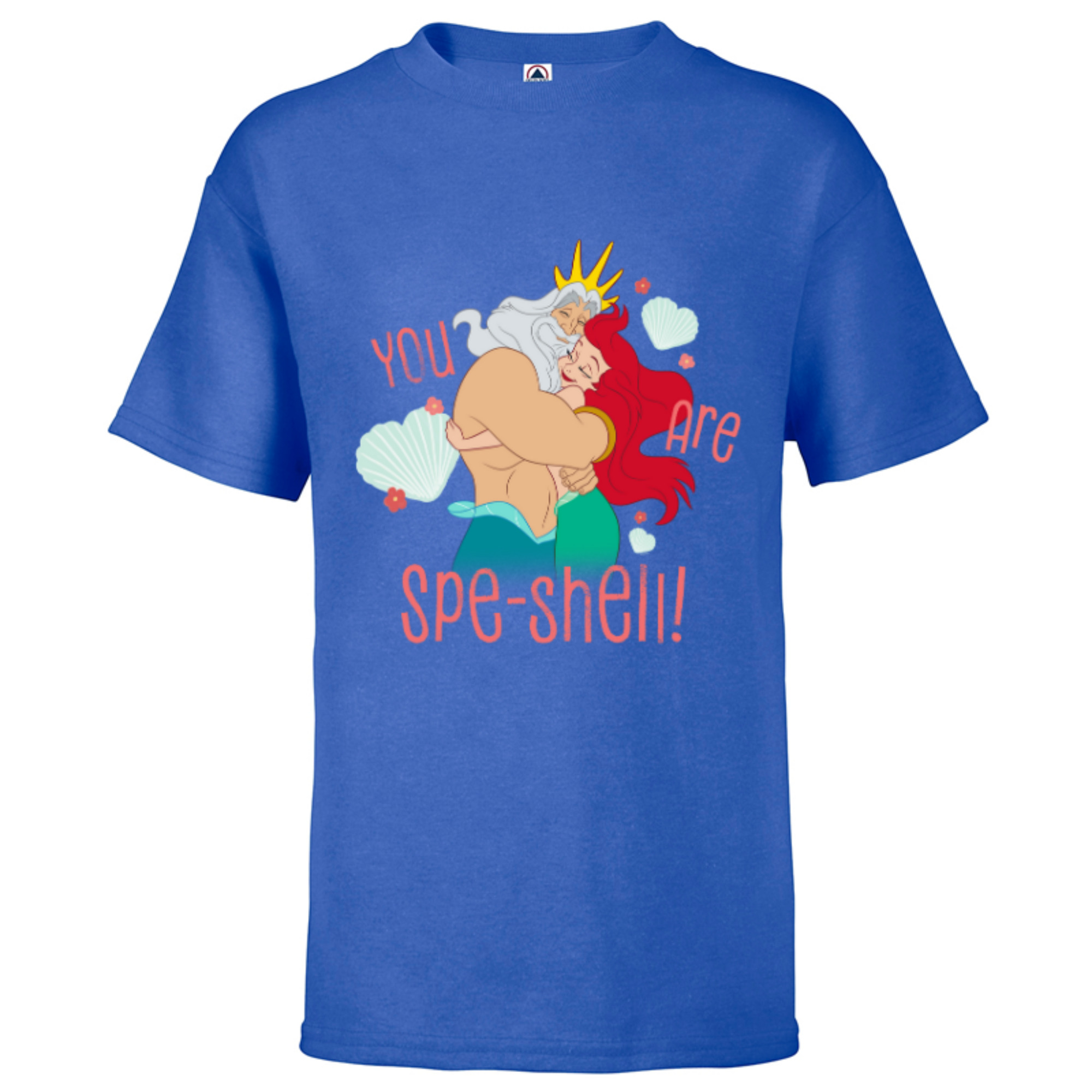 Disney Princess Little Mermaid Dad Daughter You Are SpeShell - Short ...