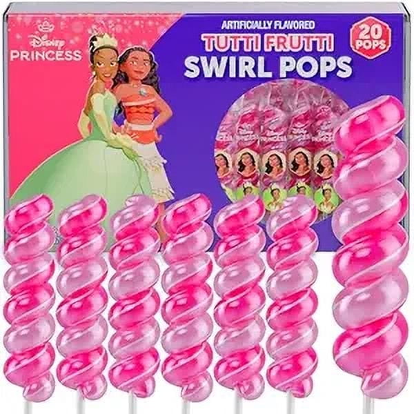 Disney Princess Lollipops Swirl 20pk- Disney Princess Candy For Disney ...