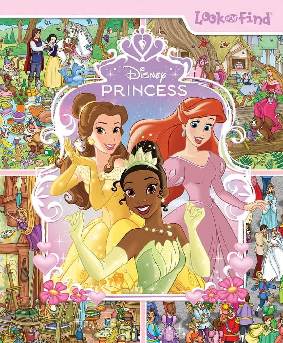 Disney Princess: Look and Find, (Hardcover) Philippines | Ubuy