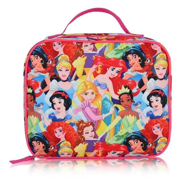 Disney Princess Lunch Box for Kids | Insulated Lunch Bag Lunch Box for Girls, Boys, Unisex ...