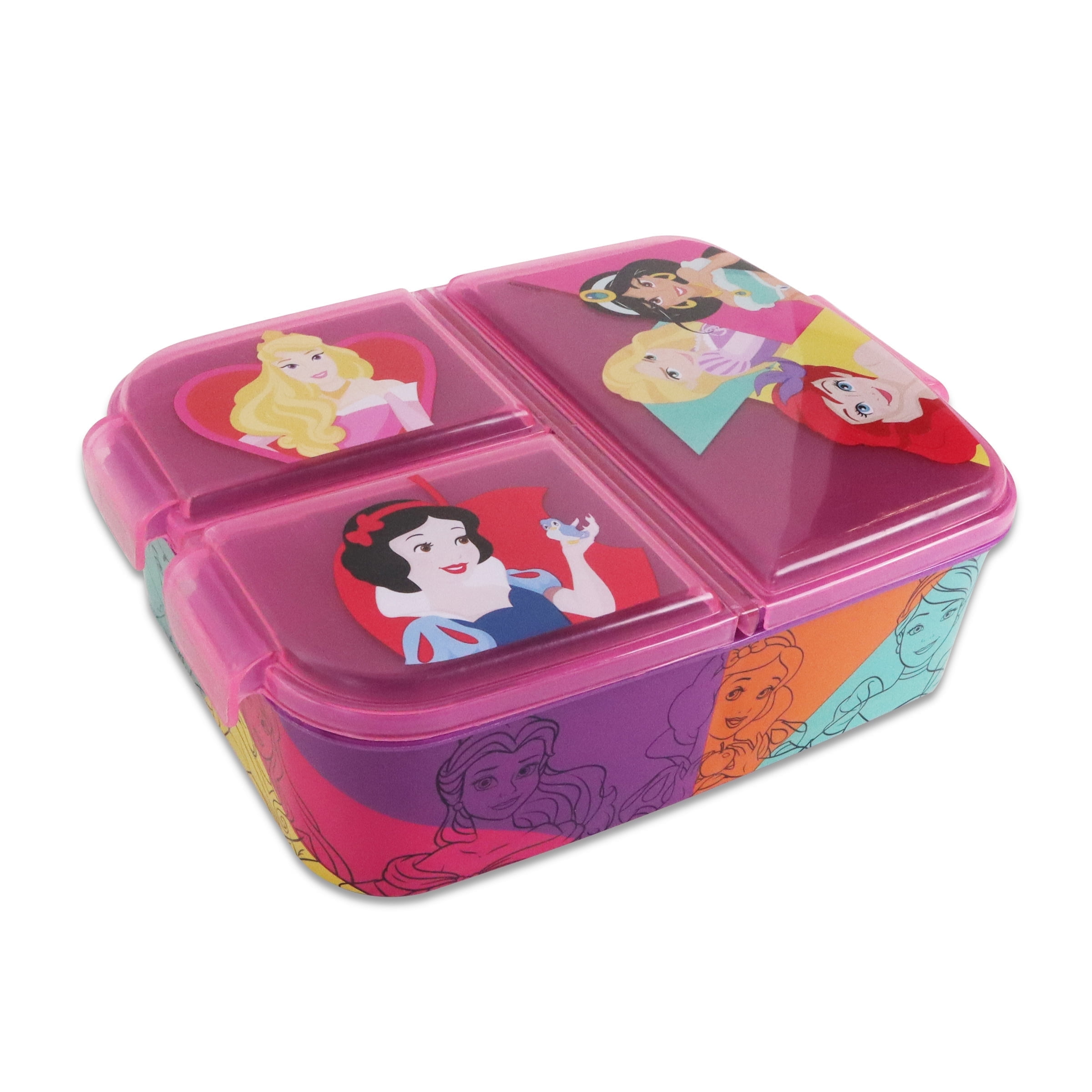 Disney Princess Lunchbox for Kids - Bento Box with Multiple ...