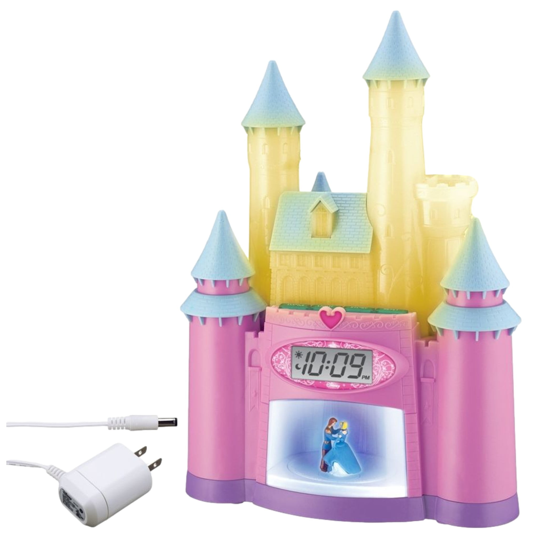 Disney Princess Magical Light-Up Storyteller Alarm Clock Color Change ...