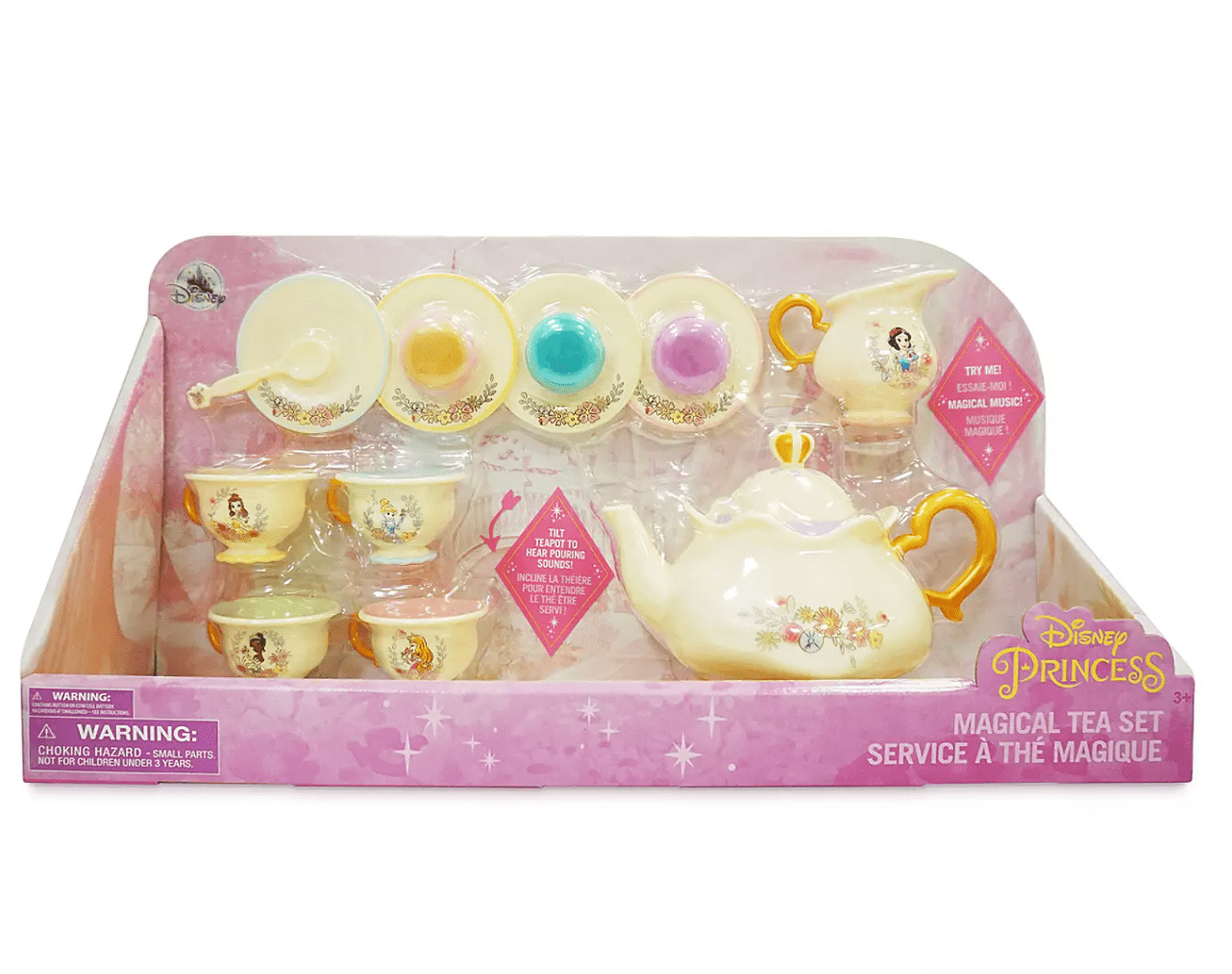 Disney Princess Magical Music Toy Tea Set New with Box - Walmart.com