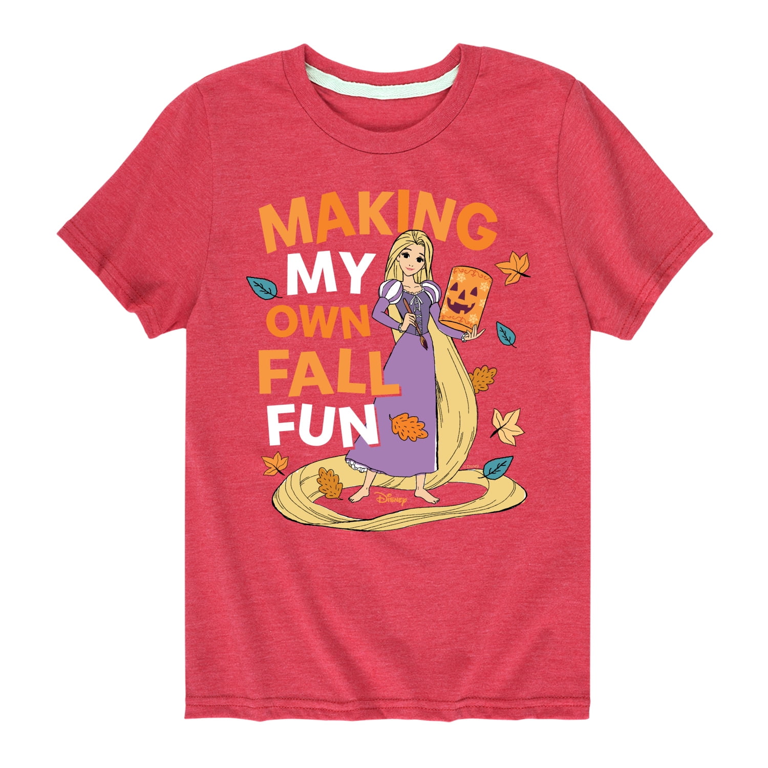 Disney Princess - Making Fall Fun - Toddler And Youth Short Sleeve ...