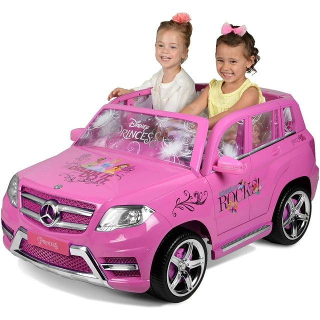 Disney Princess Mercedes 12V Ride-On - Doors, Graphics - Walmart.com