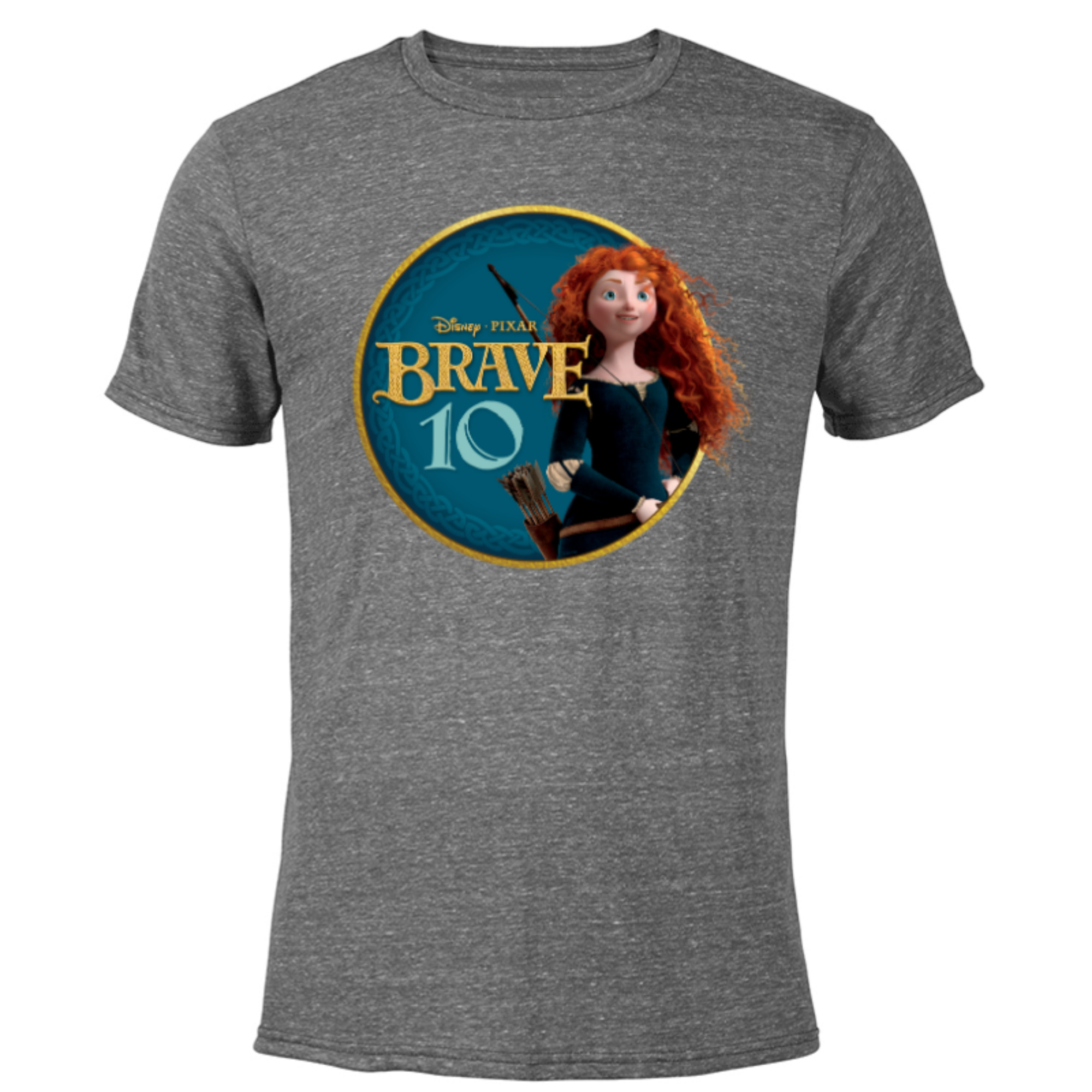 Disney Princess Merida Brave 10th Anniversary - Short Sleeve Blended T ...