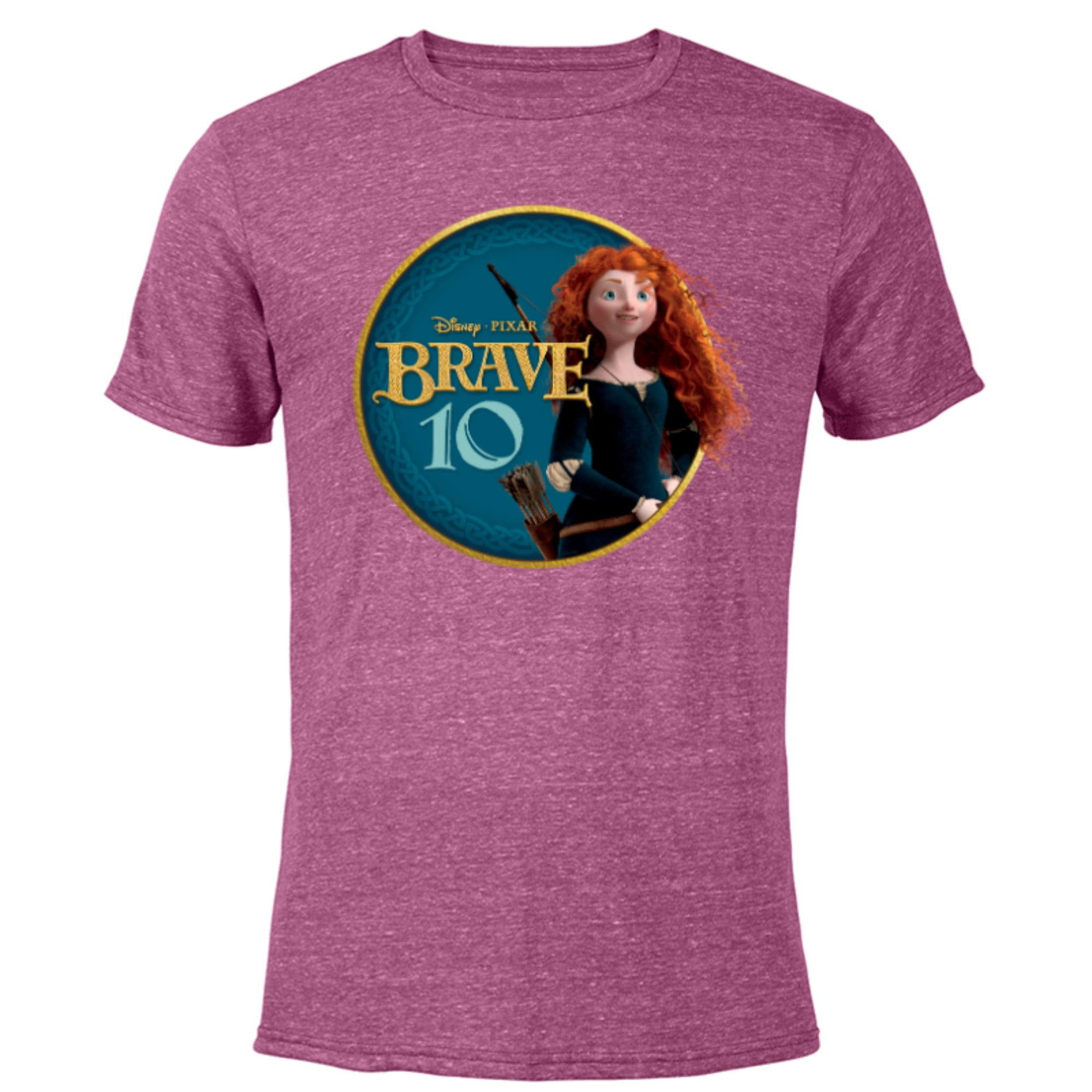 Disney Princess Merida Brave 10th Anniversary - Short Sleeve Blended T ...
