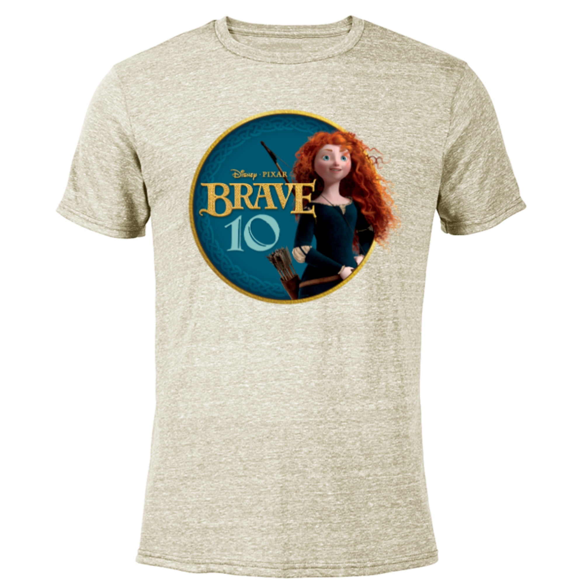 Disney Princess Merida Brave 10th Anniversary - Short Sleeve Blended T ...