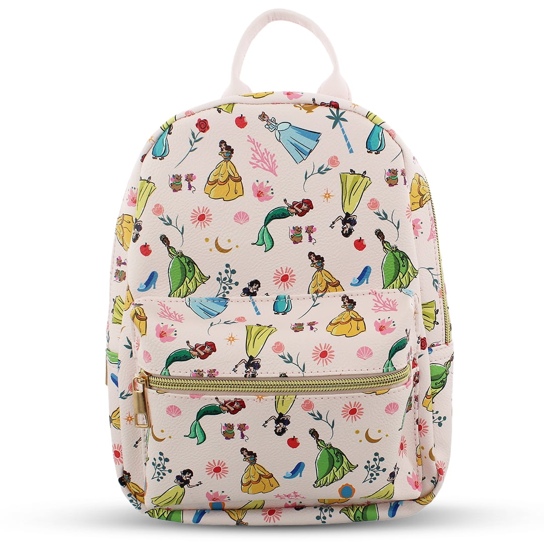 Disney Princess Mini PU Leather Backpack Purse DPCM82YT - Walmart.com