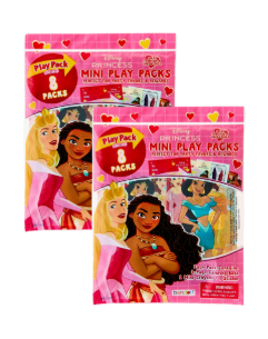 Disney Princess Mini Play Pack Coloring Set, 2-Pack Bundle - Walmart.com