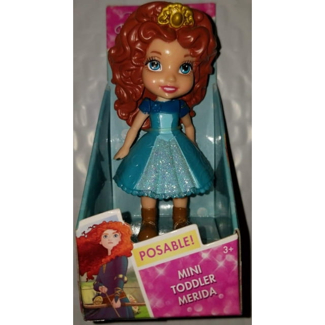 Disney Princess Mini Toddler Doll - Merida - Walmart.com