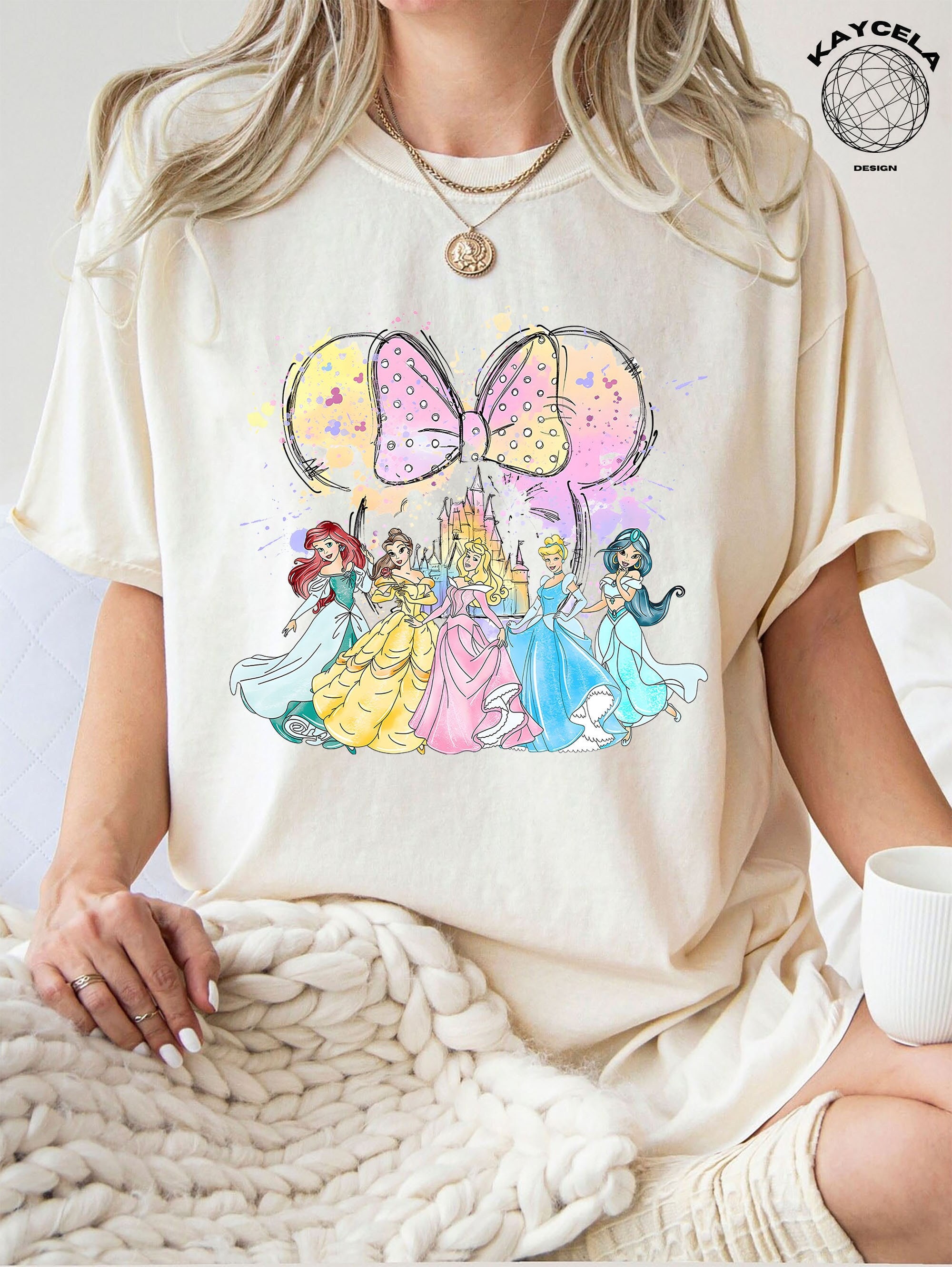 Disney Princess Minnie Ears Shirt, Disney Vacation Shirt, Disney Princess Shirt, Princess Gift ...