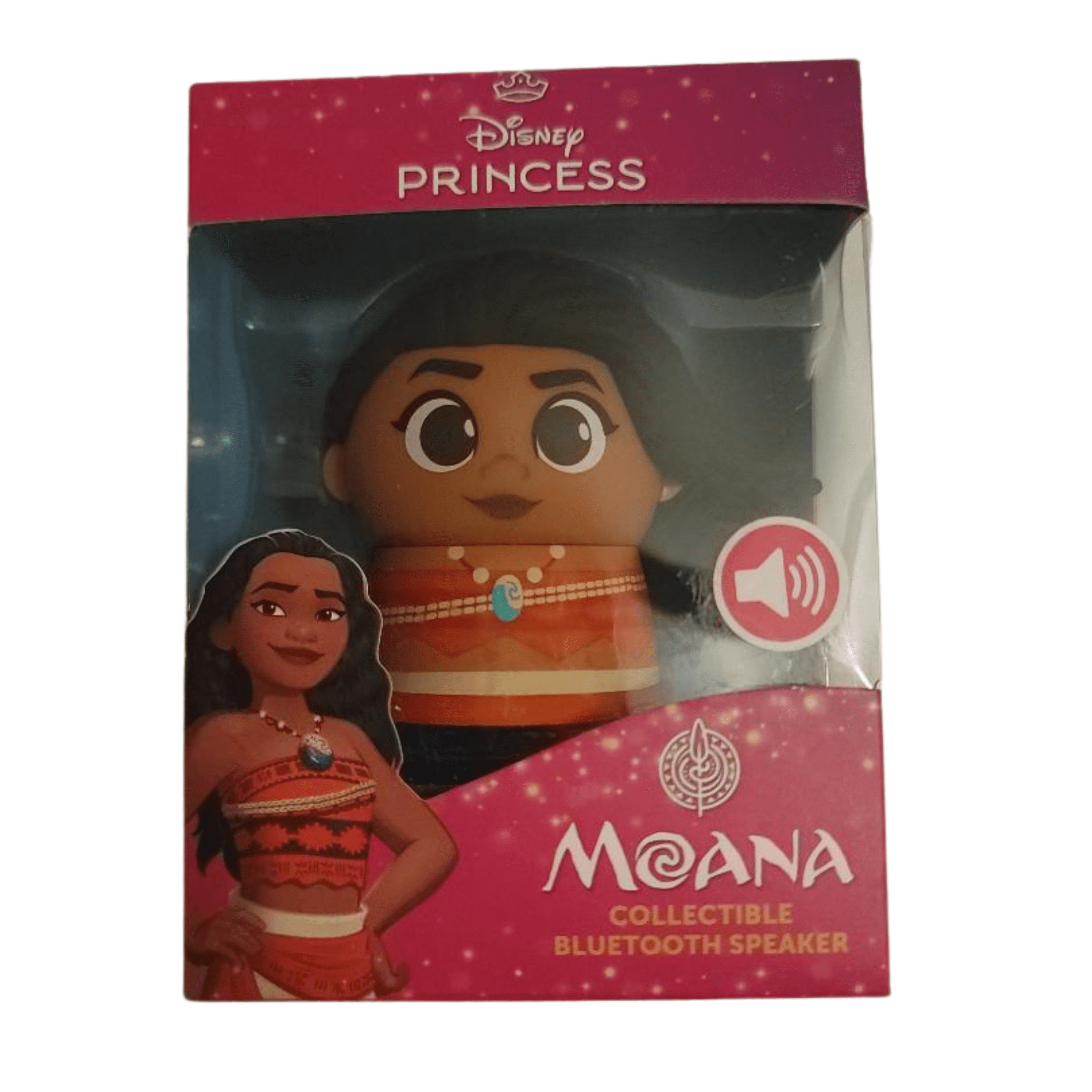 Disney Princess Moana Bitty Boomer Collectible Bluetooth Speaker ...