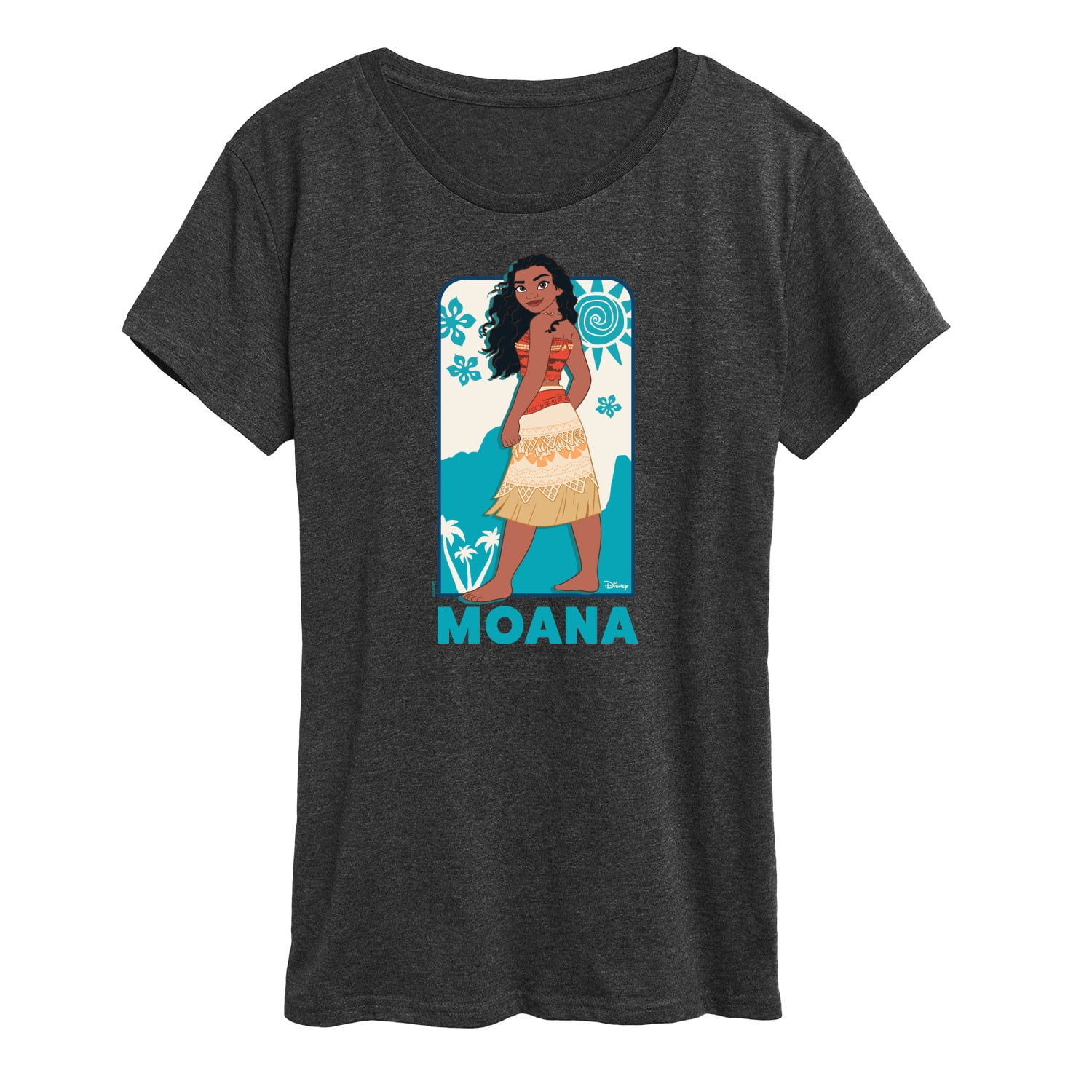 Disney Princess - Moana Full Body Portrait- Women's Short Sleeve ...