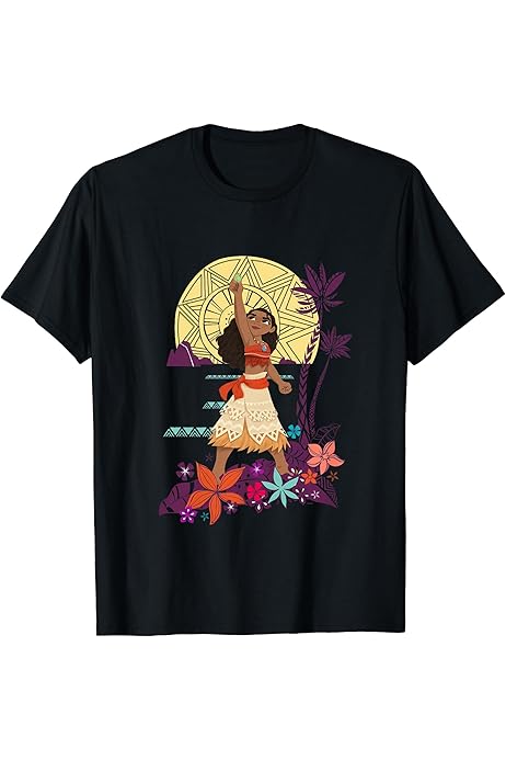 Disney Princess Moana Heart Of Te Fiti T-Shirt Shirt, Size M, Tee Dark ...