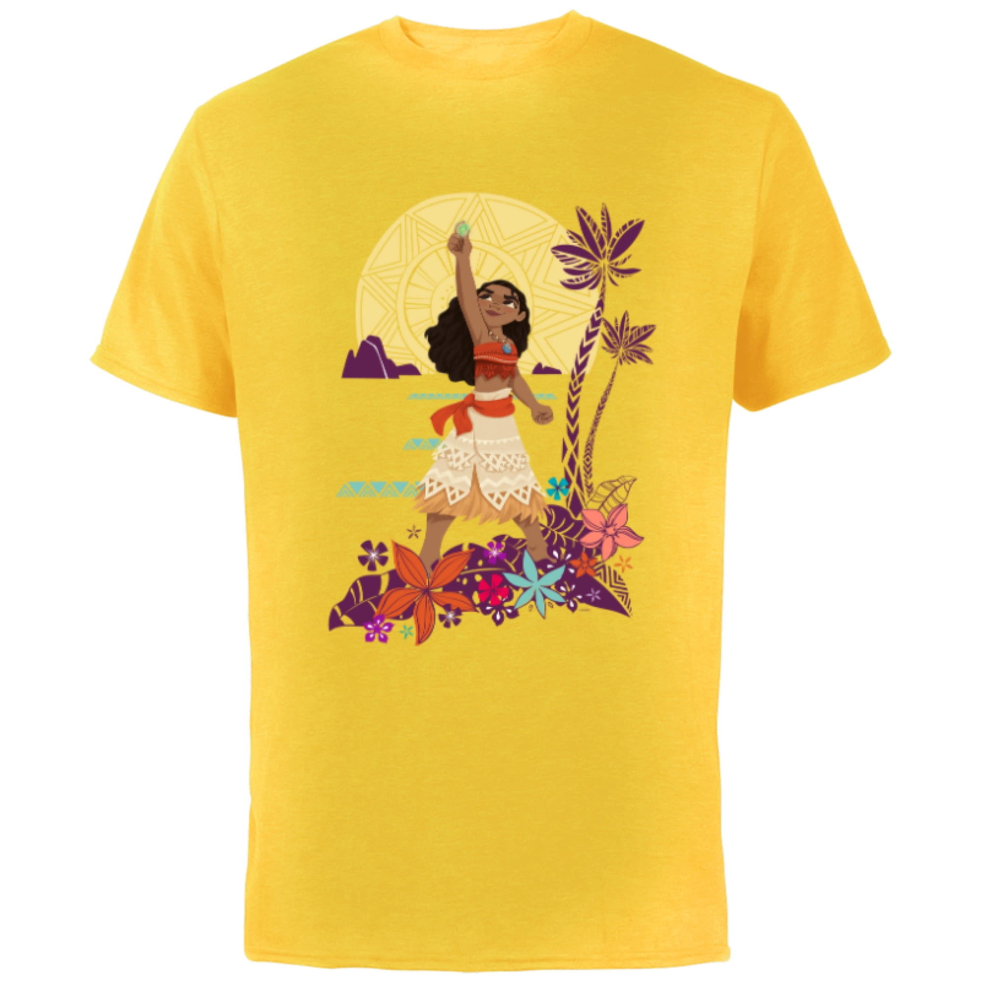 Disney Princess Moana Heart of Te Fiti - Short Sleeve Cotton T-Shirt ...